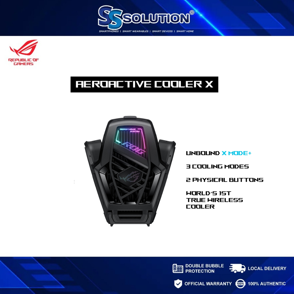 Asus AeroActive Cooler X l Ultra-cool & Ultra-compact l ROG 8 / 8 PRO ...