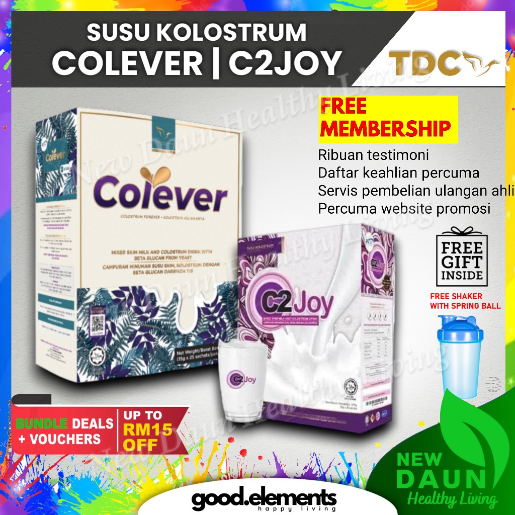 TDC COLEVER Susu kolostrum | C2Joy Colostrum Milk Immunity support ...