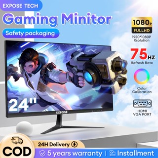 EXPOSE Monitor PC 19-24 Inch Gaming Monitor 75HZ HDMI Lcd Monitor ...