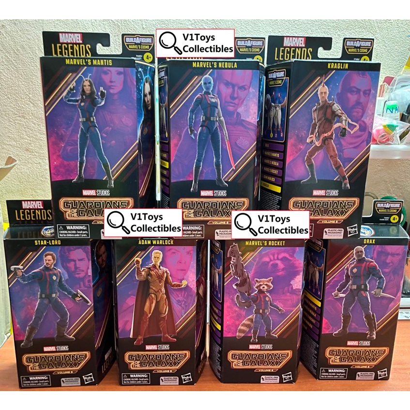 [ReadyStock現貨]Marvel Legends Guardian Of The Galaxy Vol.3 - Set of 7 ...