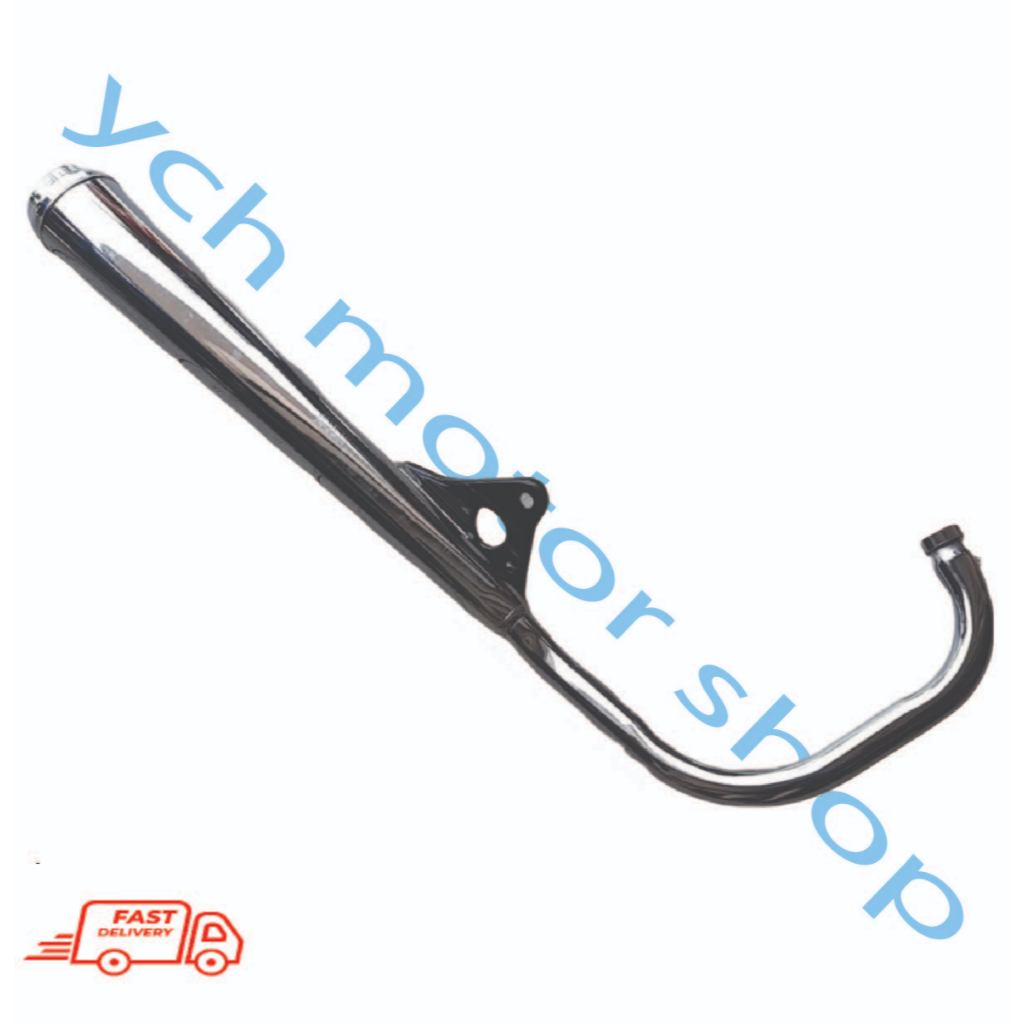 HONDA CG 125 CG125 MUFFLER COMP EXHAUST PIPE EZOS EKZOS STANDARD A ...
