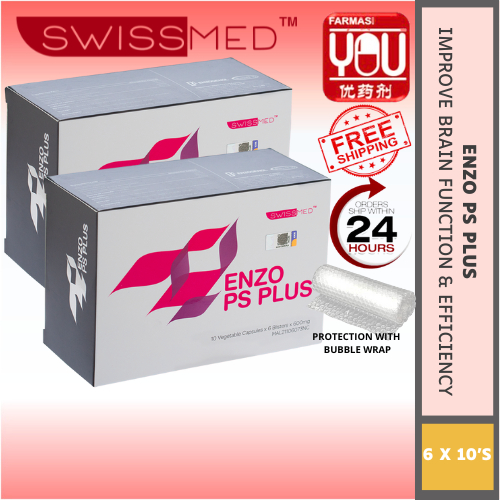 [YOUPHARMACY] Swissmed Enzo PS Plus 600mg - 60's / 2x60's twin pack ...