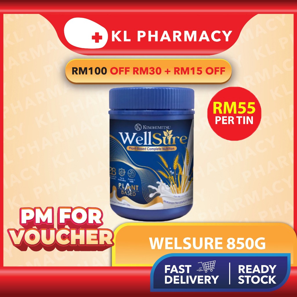 [PHARMACY STOCK][100% ORIGINAL][READY STOCK] Kinohimitsu Wellsure Plant ...