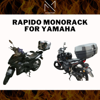 RAPIDO MONORACK For Yamaha Motorcycle Rack Box Motorsikal Rack Kaki ...