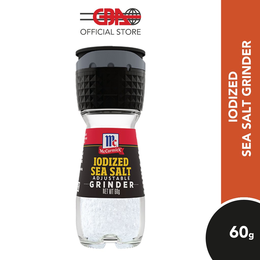 McCormick Grinders - Iodised Sea Salt 60g | Shopee Malaysia