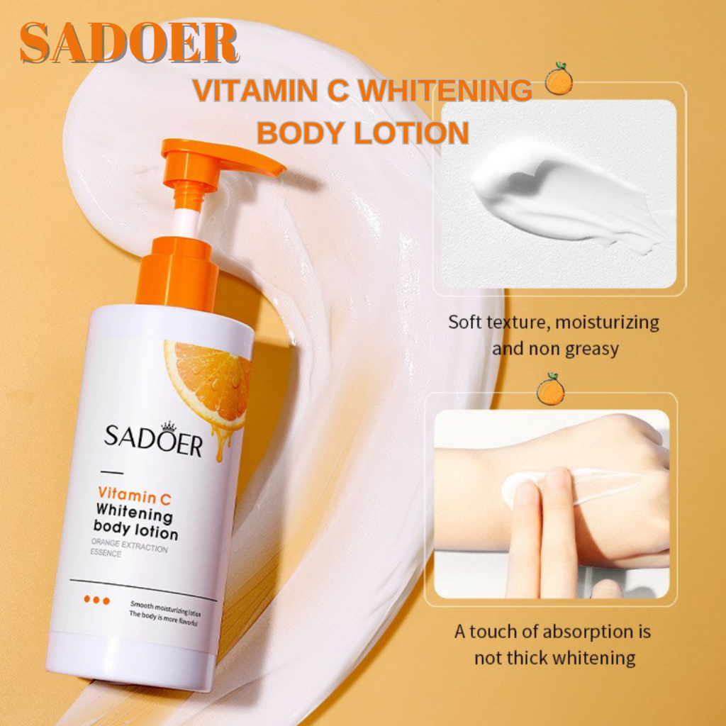 SADOER VITAMIN C WHITENING BODY LOTION /LOSYEN BADAN 250G (SD55962) 1PCS | Shopee Malaysia