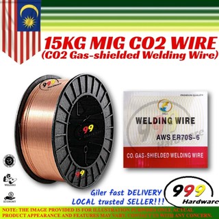 999 CO2 MIG welding wire 15KG X 0.8mm/ MAG welder wire/ Gas-shielded ...