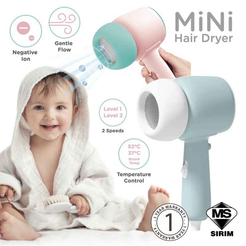 Autumnz Mini Baby Hair Dryer | Shopee Malaysia