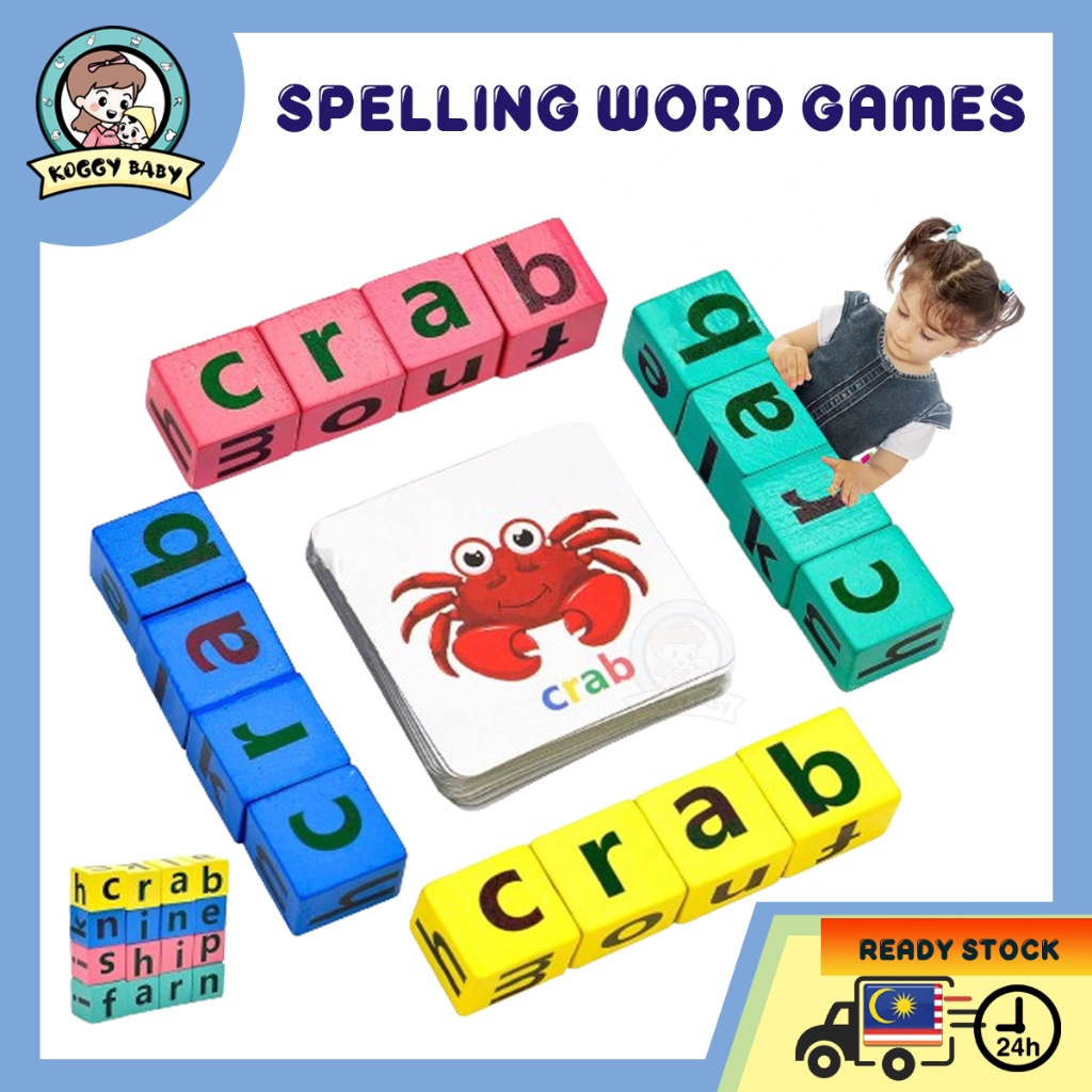 KOGGY Spelling Word Games Early Learning Education Toy Children Early ...