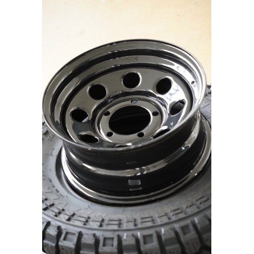 High Gloss Heavy Duty Steel Rim Wheel PCD 5x139.7 (per unit) Kenda ...