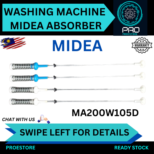 MIDEA Damper Mesin Basuh MA200W105D MA200W105D Damper / Absorber Mesin ...