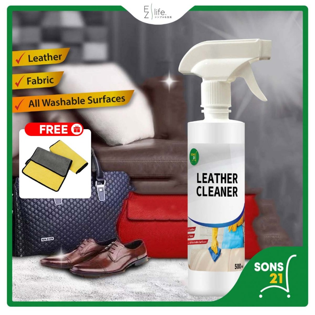 EzLife Leather Cleaner for All Leather Products Pencuci Leather Pencuci ...