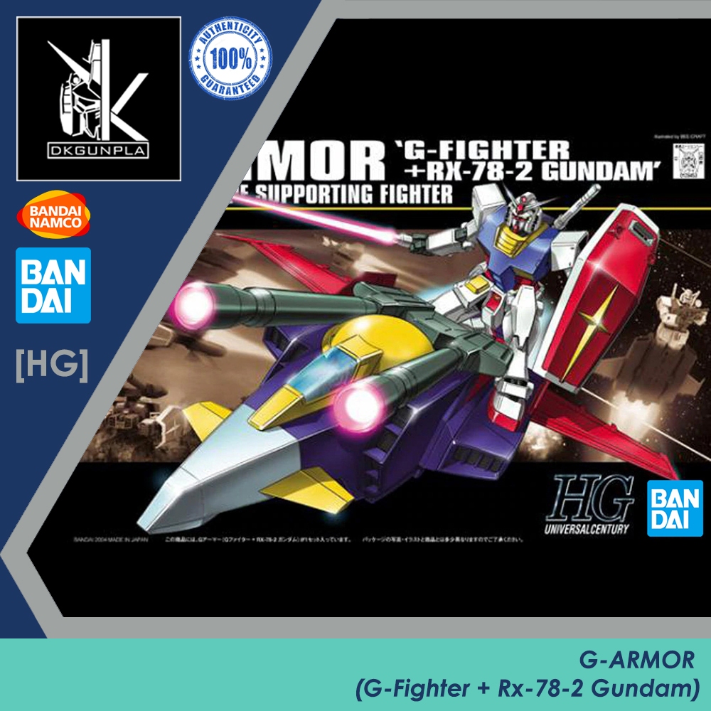 [HG] G-Armor (G-Fighter + Rx-78-2 Gundam) | Shopee Malaysia