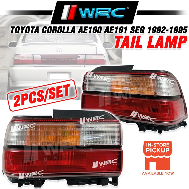 Toyota Corolla AE100 AE101 SEG 1992 - 1995 Tail Lamp ( 2pcs/set ) | Shopee Malaysia