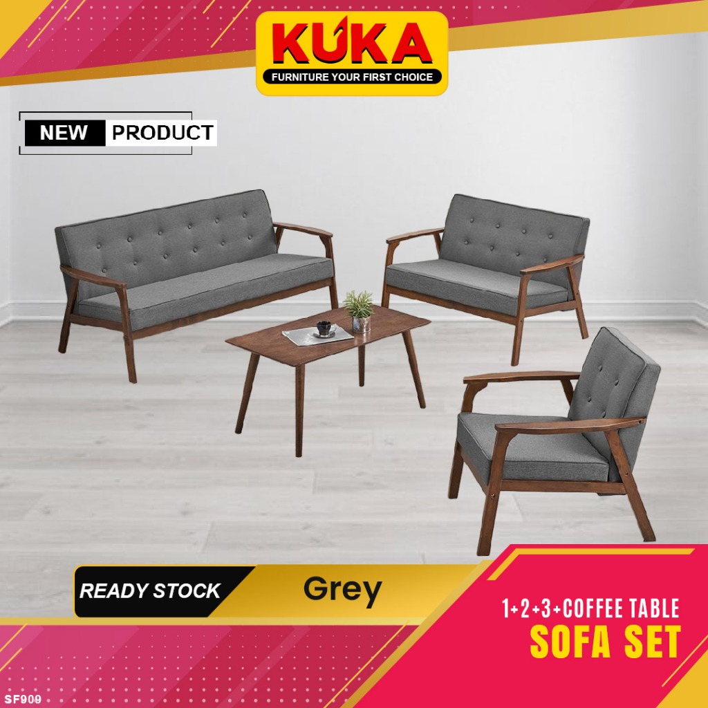 [FREE INSTALLATION] Sofa Set | Living Room Furniture | Modern Sofa Set ...