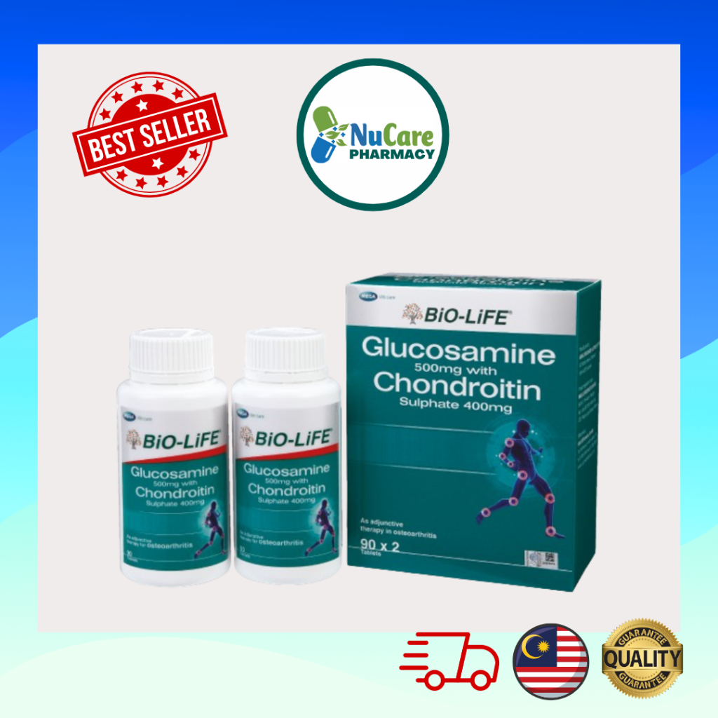 BIOLIFE GLUCOSAMINE & CHONDROITIN 90SX2 | Shopee Malaysia