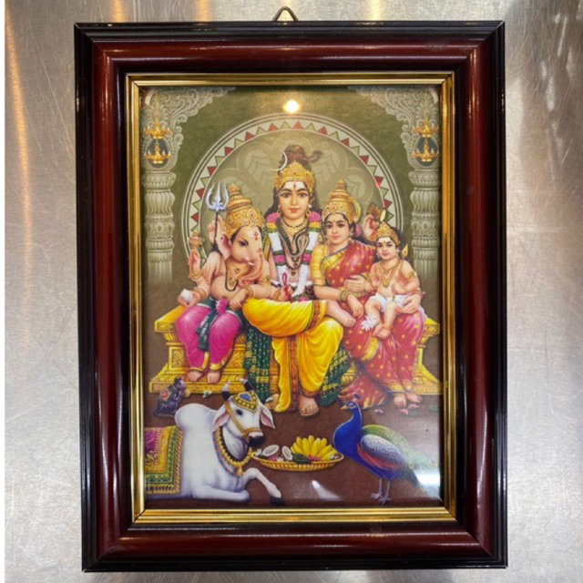 Shivan family Hindu God Photo Frame | sami photo frame (5x7cm) | Shopee ...