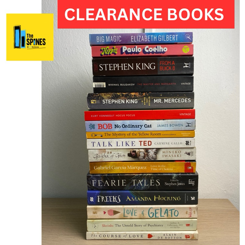 CLEARANCE BOOKS RM 8.90 ( Batch 5 ) | Shopee Malaysia