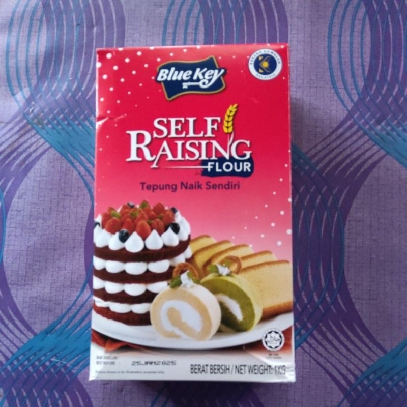 Blue Key Self Raising Flour /Tepung Naik Sendiri 1kg | Shopee Malaysia