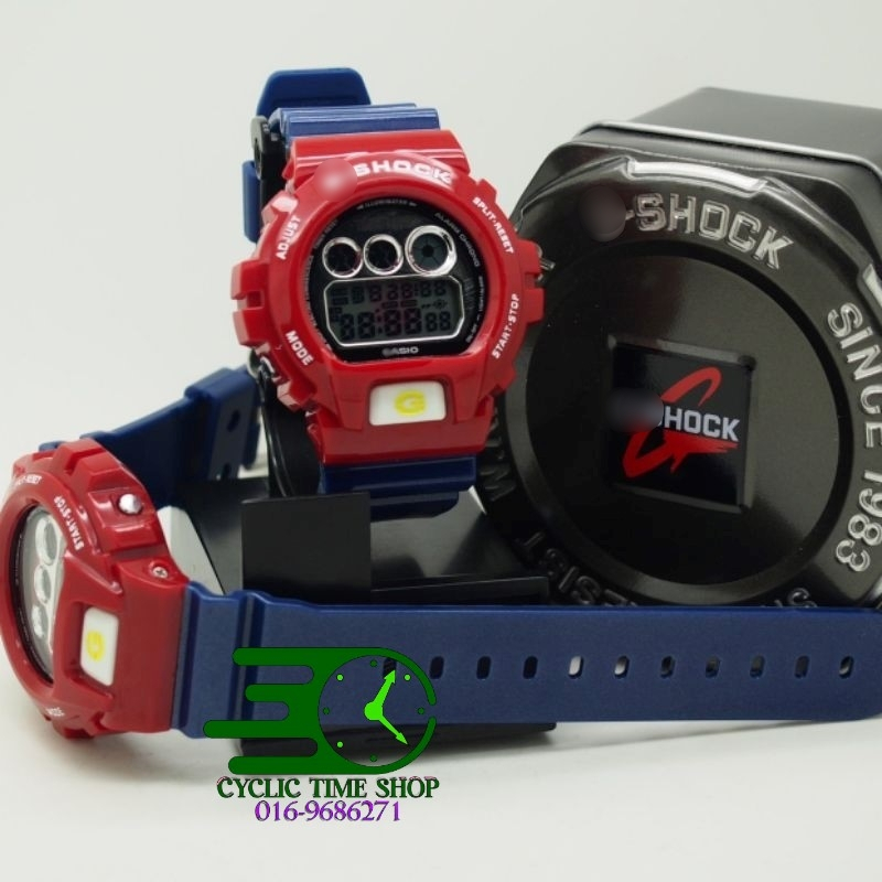 G SHOCK TRANSFORMER DW6900 BIRU MERAH LIMITED EDITION | Shopee Malaysia