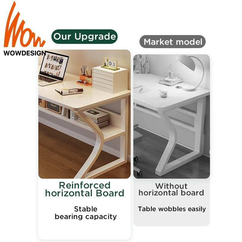 Study Table Computer Desk Meja Study Meja Office 120/140/160CM Meja ...