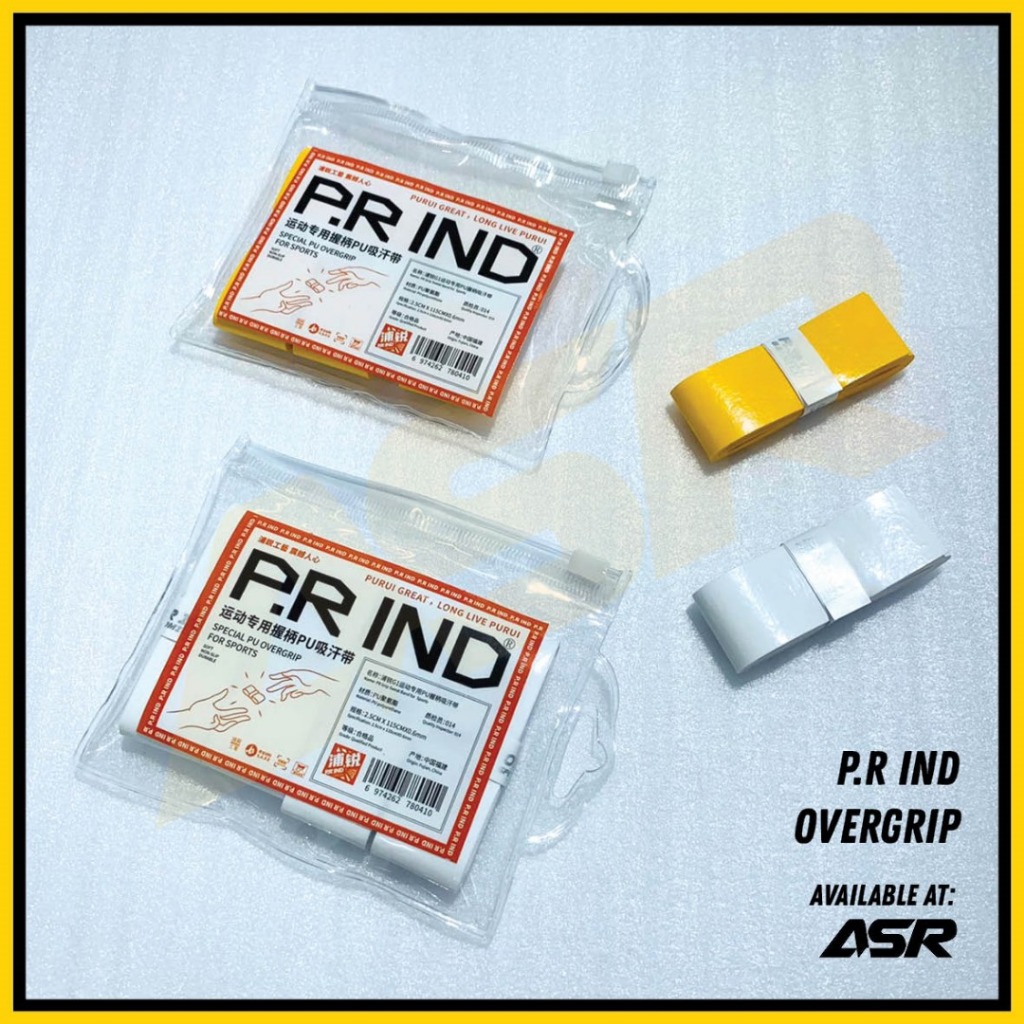 P.RIND Badminton G1 Overgrip 1 SET (4pcs) | Shopee Malaysia