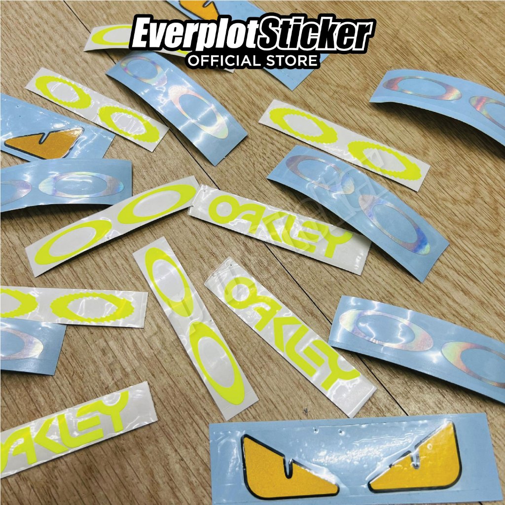 Sticker Oakley dan Fendi Eyes Reflective sticker, Sticker Mata Fendi ...