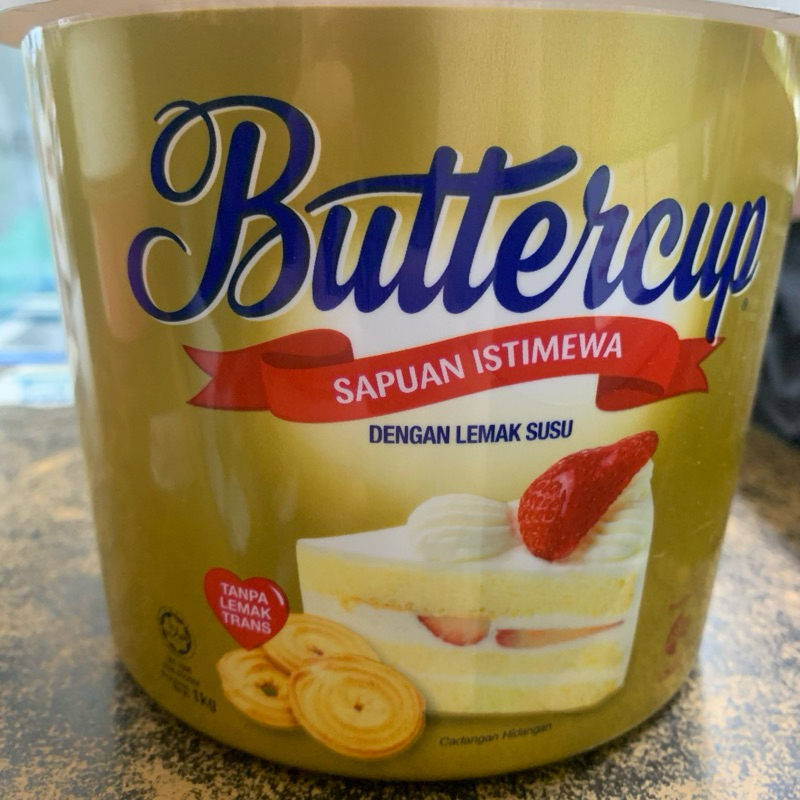 YIBAKE Buttercup 1kg sapuan buttercup | Shopee Malaysia