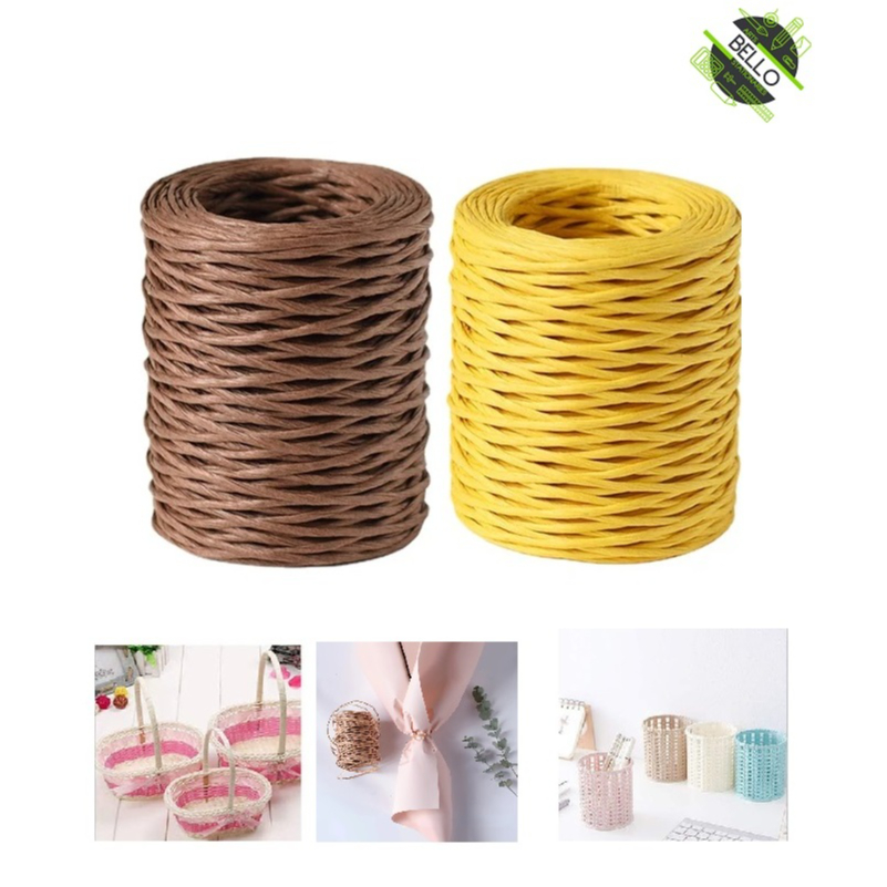Wire Paper Crochet Yarn Rope 2mm(15METER) | Shopee Malaysia