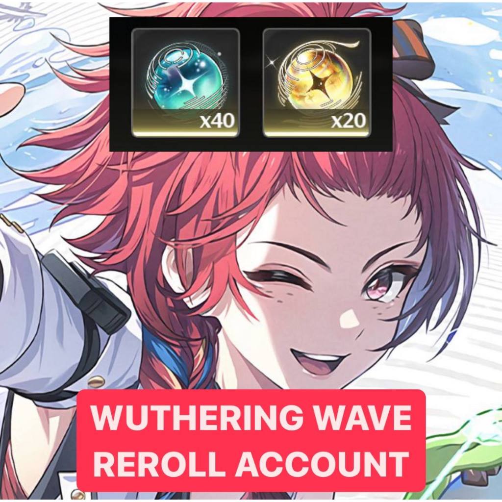 Wuthering Waves Account Reroll | Anime Figures | Collectibles | Shopee ...