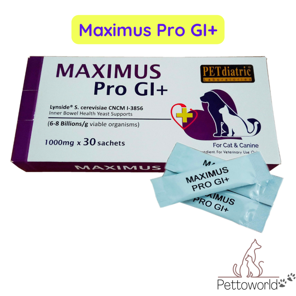 Maximus Pro GI+ for Cats and Dogs (1000mg x 30 sachets) | Shopee Malaysia