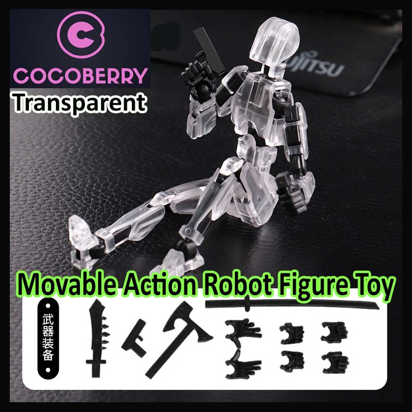 Multi Jointed movable 3D Printed Action Robot 3D Mannequin Dummy Toys ...