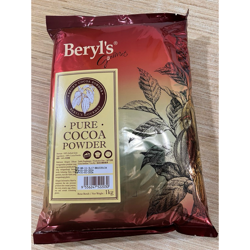 BERYL’S PURE COCO POWDER 1KG | Shopee Malaysia