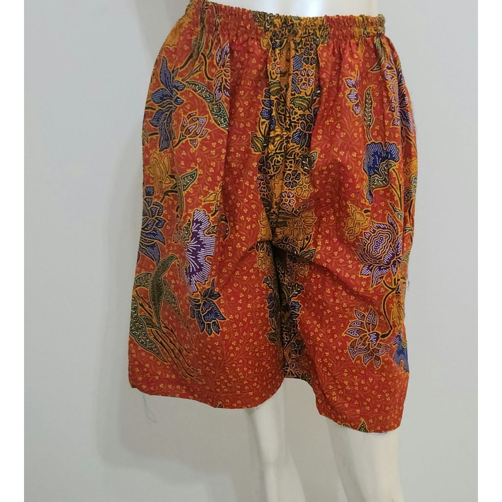(Ready Stock) SW0099 Seluar Pendek Batik Perempuan Batik Made In ...