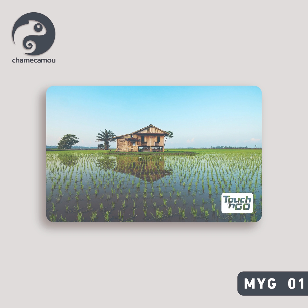 Malaysia Greenery Landscape - Sticker For Touch n Go Card TnG NFC ...