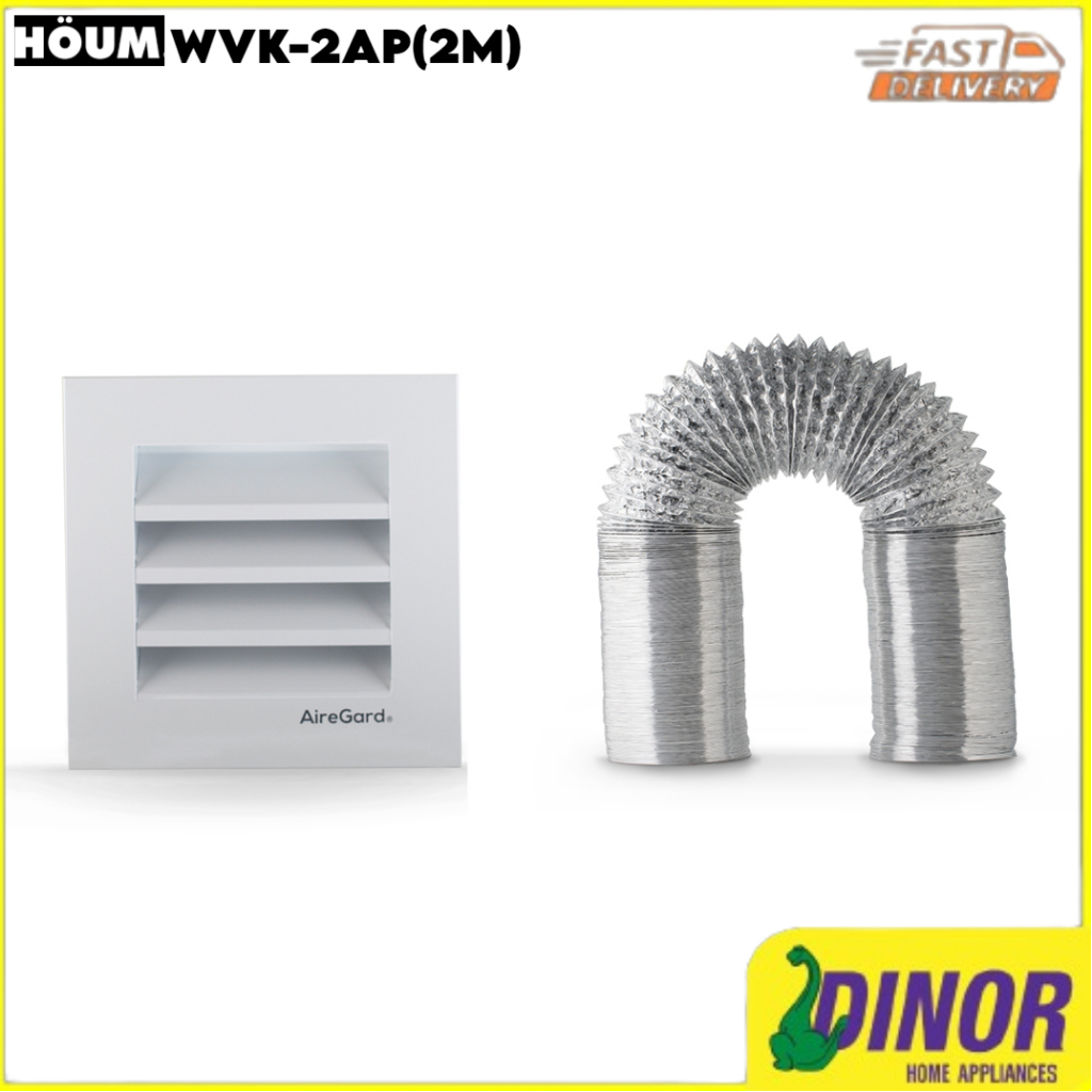 HOUM AireGard Ventilator Accessories Vent Kits 4 Wall Vent Kit 2 WVK ...