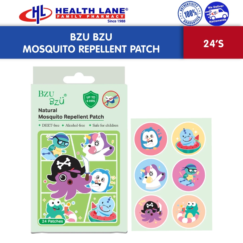 BZU BZU MOSQUITO REPELLENT PATCH (24'S) | Shopee Malaysia
