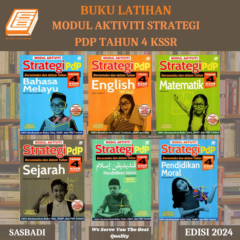 [SBCB] Buku Latihan : Modul Aktiviti Strategi PDP Tahun 4 KSSR semakan ( Sasbadi ) | Shopee Malaysia