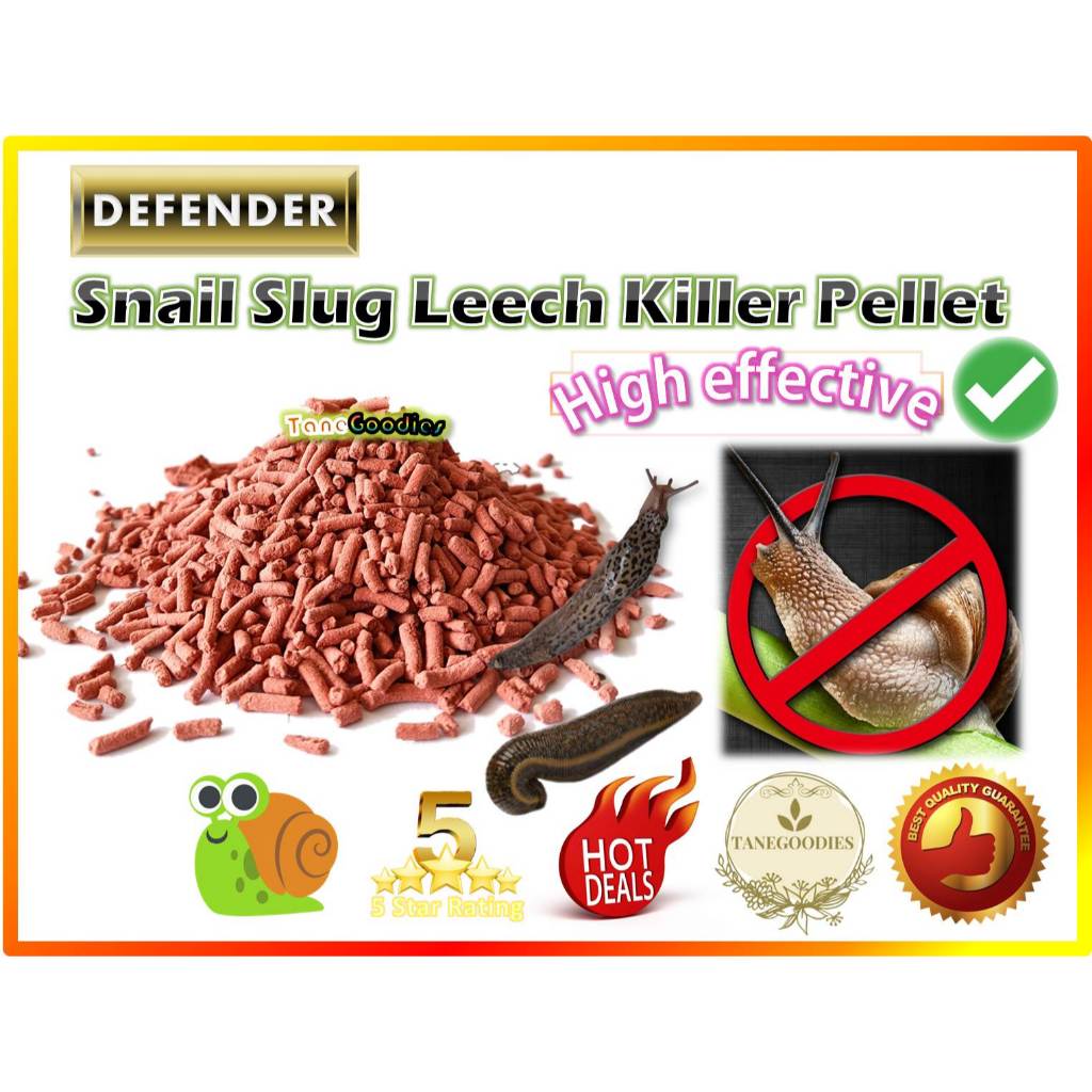 Defender Snail Slug Killer Pellet Molluscicide Racun Siput Lintah Bulan ...