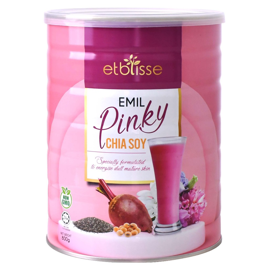 Etblisse Emil Pinky Chia Soy - HALAL (800g) | Shopee Malaysia