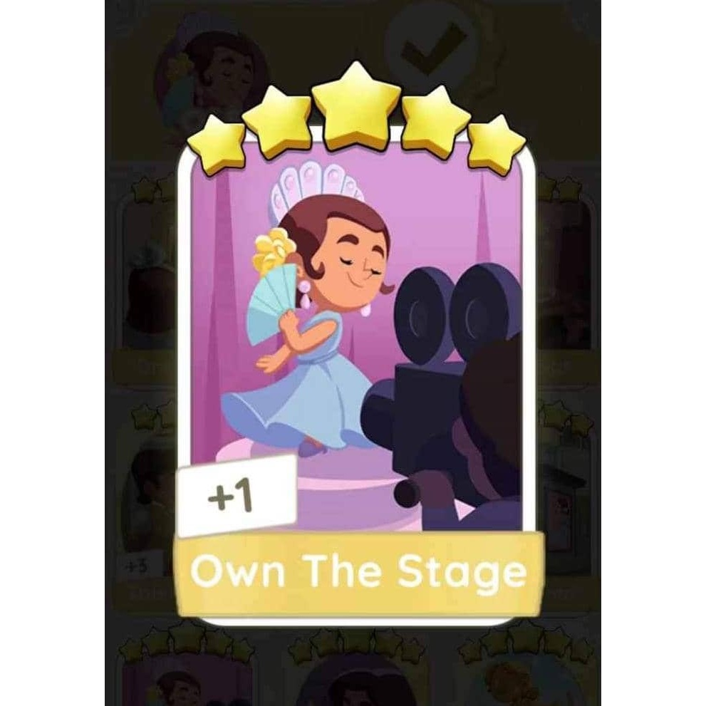 Own the Stage -5⭐ set 24 Album 2 monopoly sticker (zheng) | Shopee Malaysia