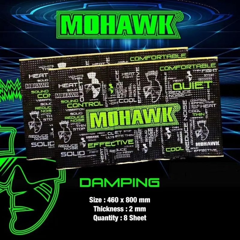 MOHAWK ME SERIES SOUNDPROOF 80cm x 46cm | Shopee Malaysia