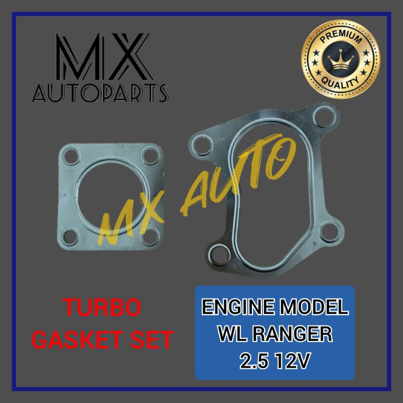 TURBO GASKET SET FORD RANGER 2.5 WL ENGINE MODEL (METAL) | Shopee Malaysia