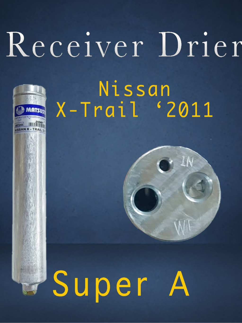 NISSAN X-TRAIL OLD MODEL 2005-2011 YEAR OEM RECEIVER DRIER/ FILTER ...