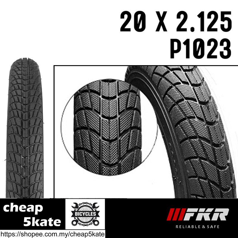 TAYAR BASIKAL FKR BMX/MTB 20 X 2.125 P1023 BICYCLE TYRE | Shopee Malaysia