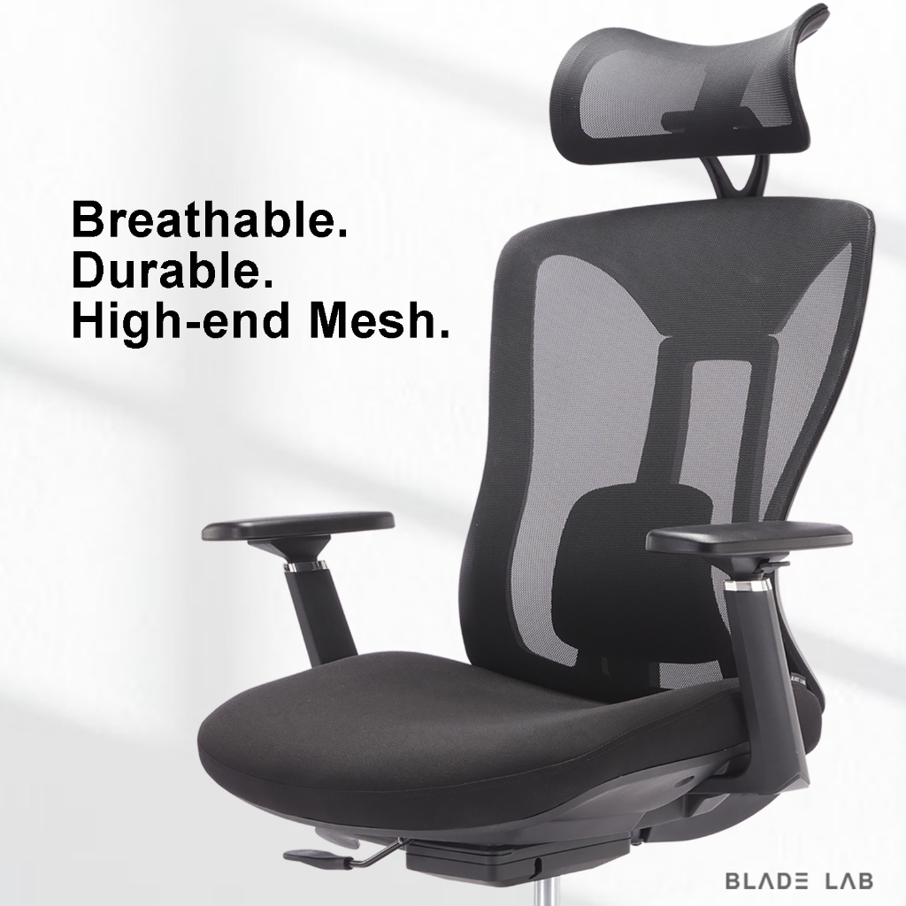 BLADE LAB Lab14 Ergonomic Adjustable Mesh Office Chair | Shopee Malaysia