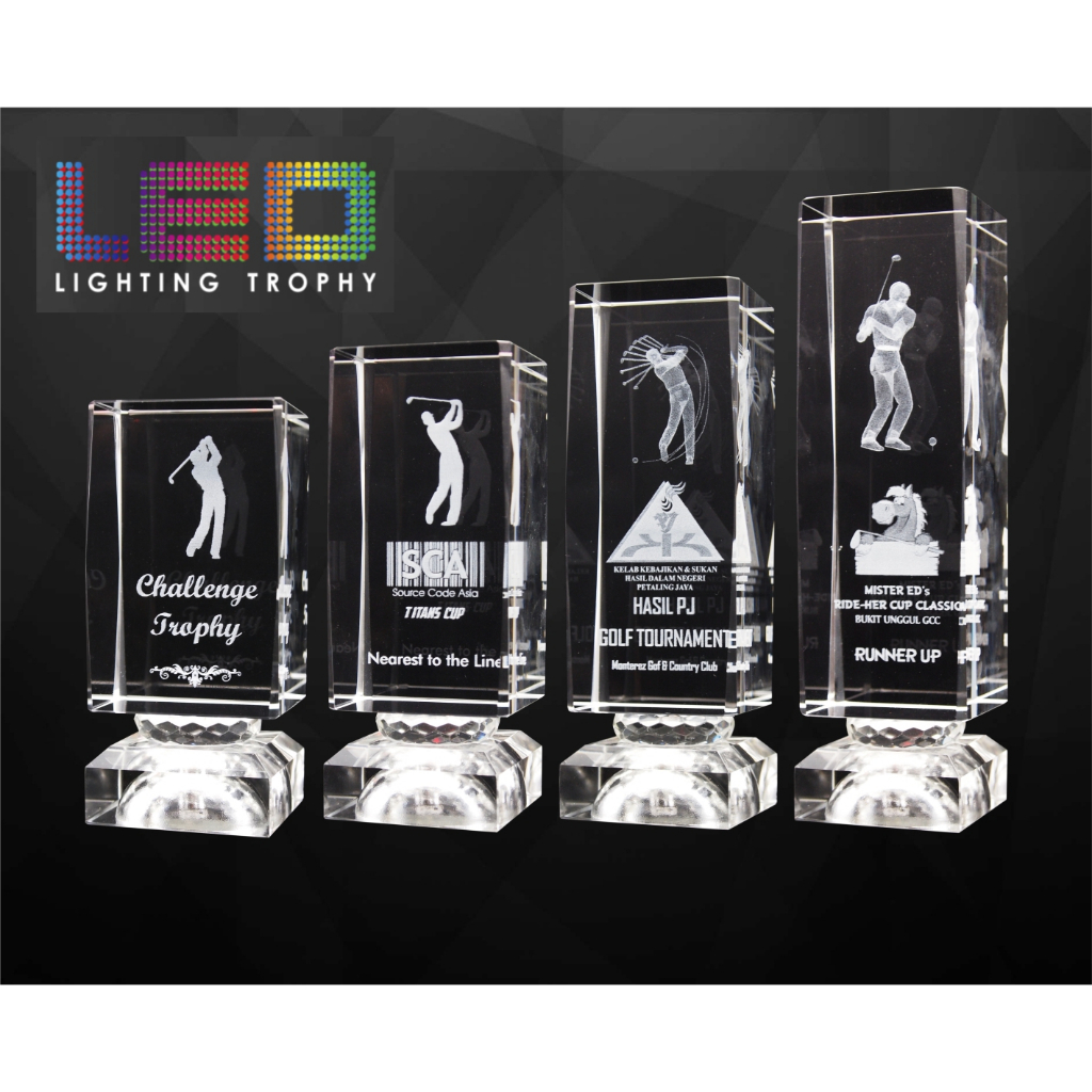 9265 (2D Inner Laser Printing), LED TrophyCrystal Plaques & Trophy ...