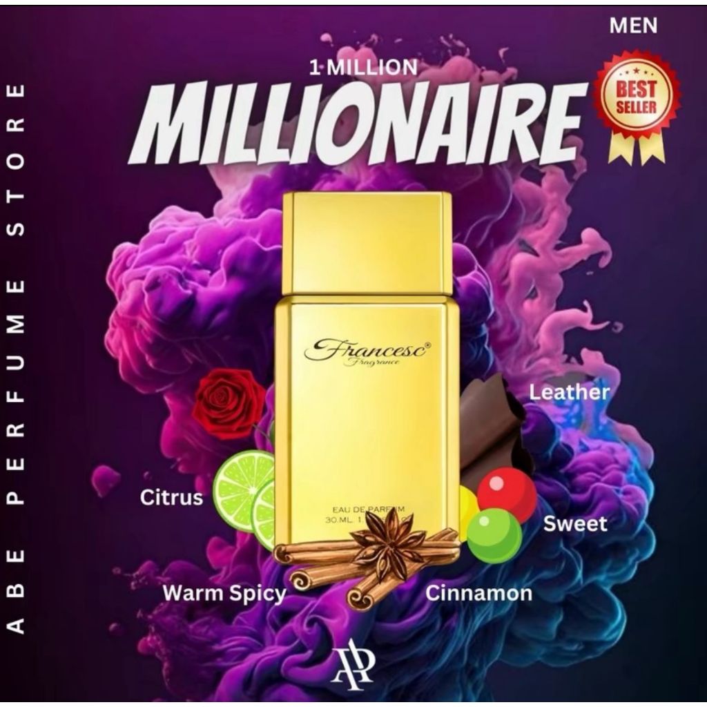 (MEN) MILLIONAIRE BY FRANCESC.MY | Shopee Malaysia
