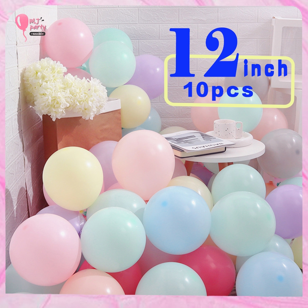 30/50pcs 12' Macaron balon baloon belon ballon 10 inches Latex Creative ...