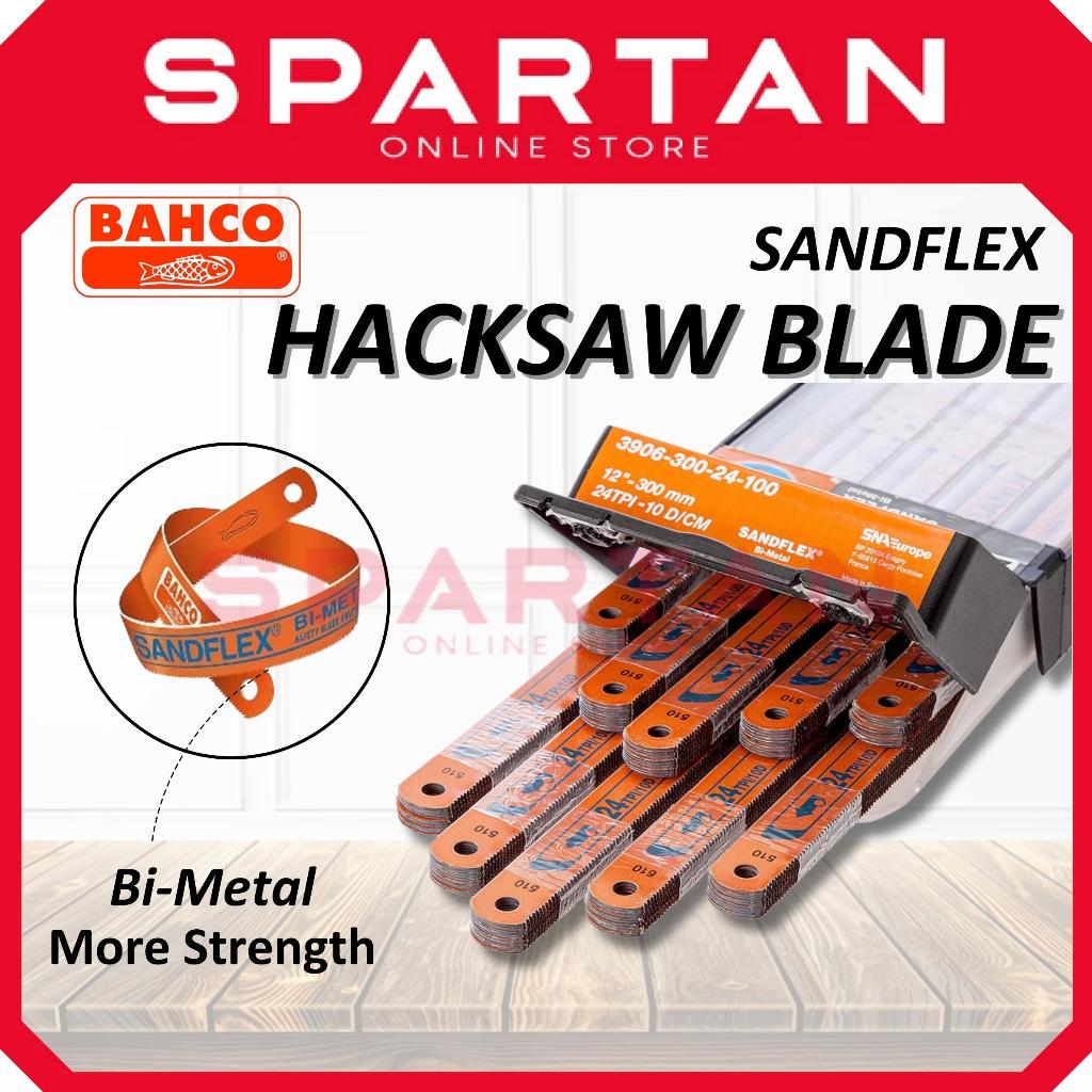 [100% Original] Bahco 18TPI / 24TPI 8D/10D New Sandflex BI-Metal Hack ...